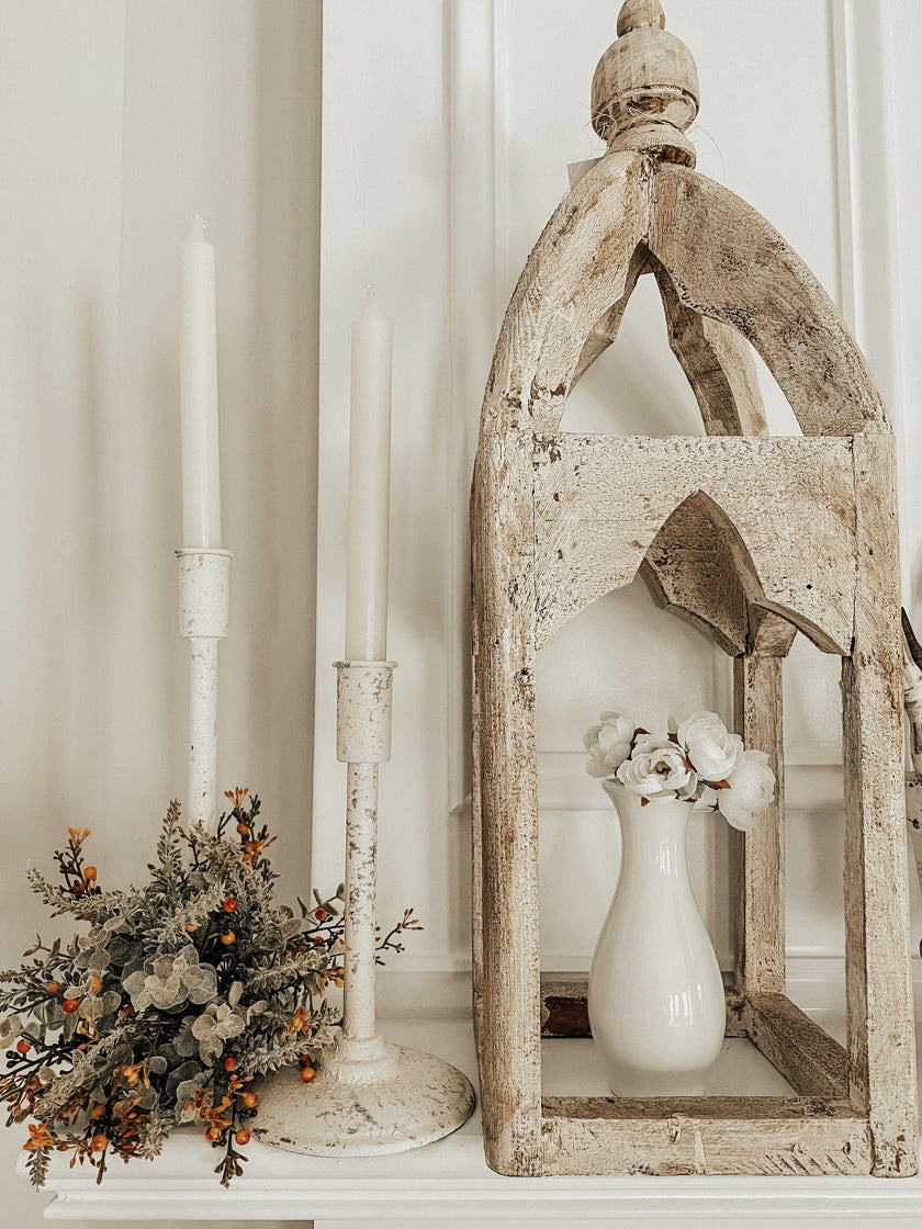 Cream Fable Taper Candle Holder – Homestead City Decor